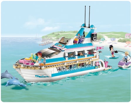 LEGO Friends Jacht - Klocki LEGO® - Sklep internetowy - al.to