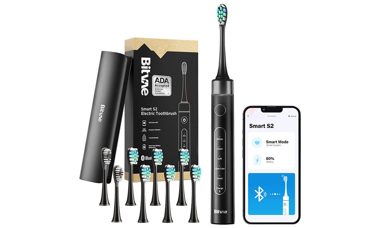 Bitvae S2 czarny - Szczoteczki soniczne - Sklep internetowy - al.to