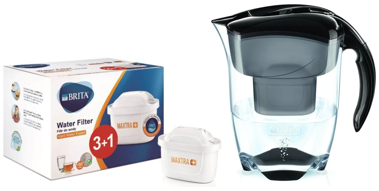 Brita Dzbanek filtrujący ELEMARIS MXplus XL 3,5L + 4 wkłady Hard ...