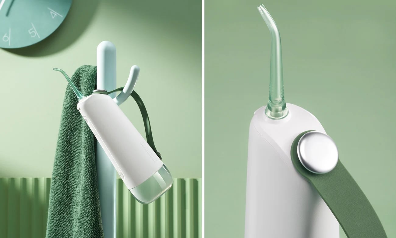 Oclean Irygator W10 zielony + dodatkowe 2 szt. końcówek - Irygatory ...