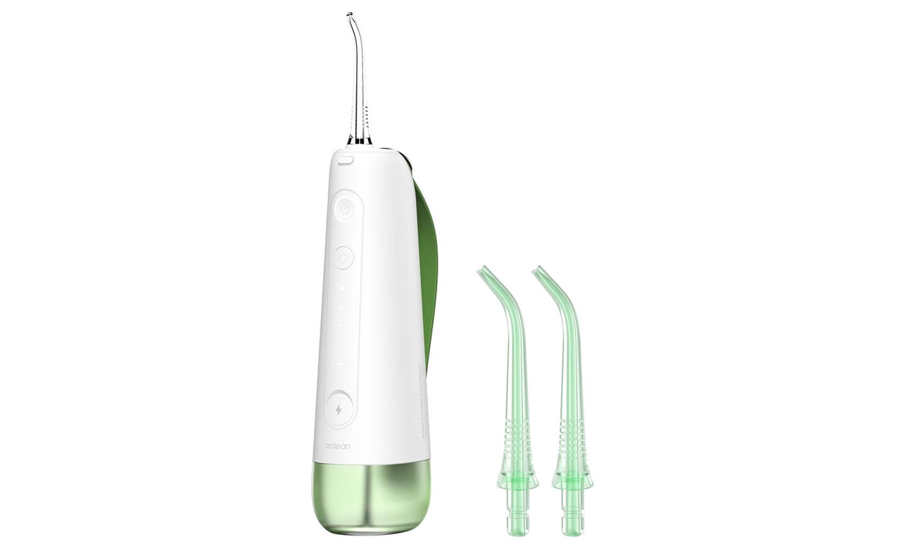 Oclean Irygator W10 zielony + dodatkowe 2 szt. końcówek - Irygatory ...