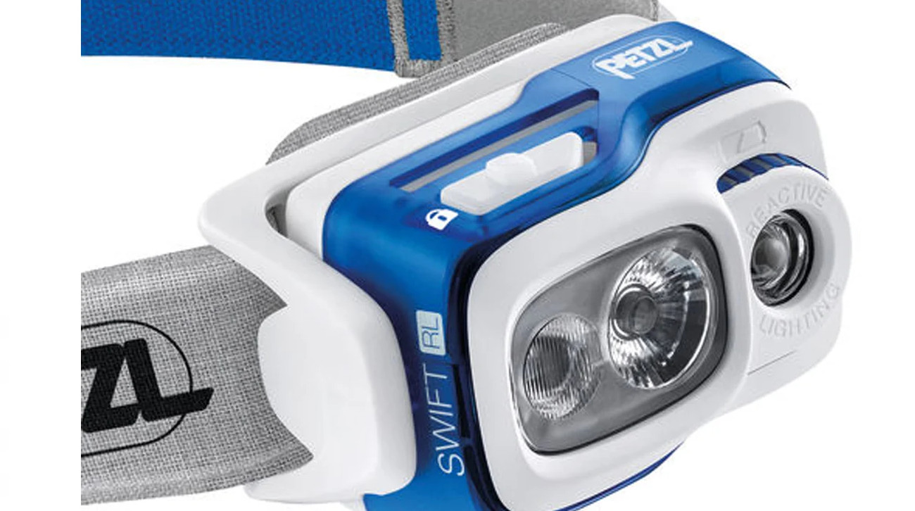 Petzl Latarka czołowa Petzl Swift RL Blue - Sklep internetowy - al.to