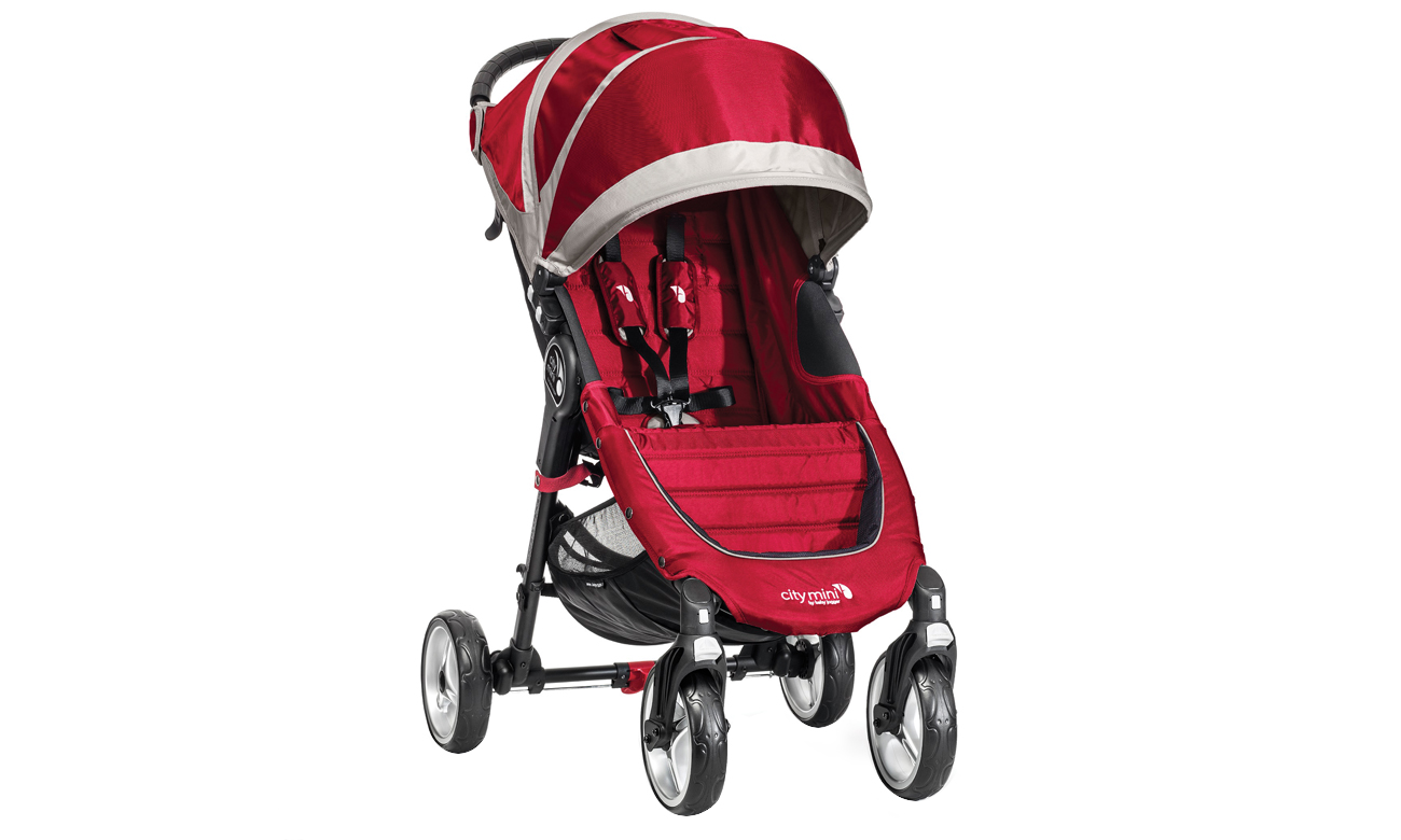Baby Jogger City Mini Single 4W Crimson/Gray - Wózki spacerowe - Sklep ...