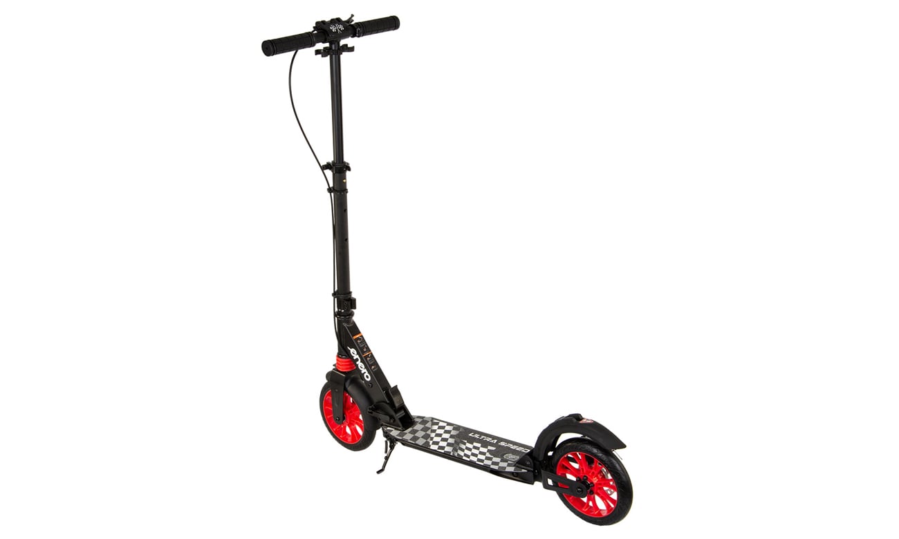 ENERO Hulajnoga Ultra Speed 200 mm z Hamulcem Tarczowym Czarna ...