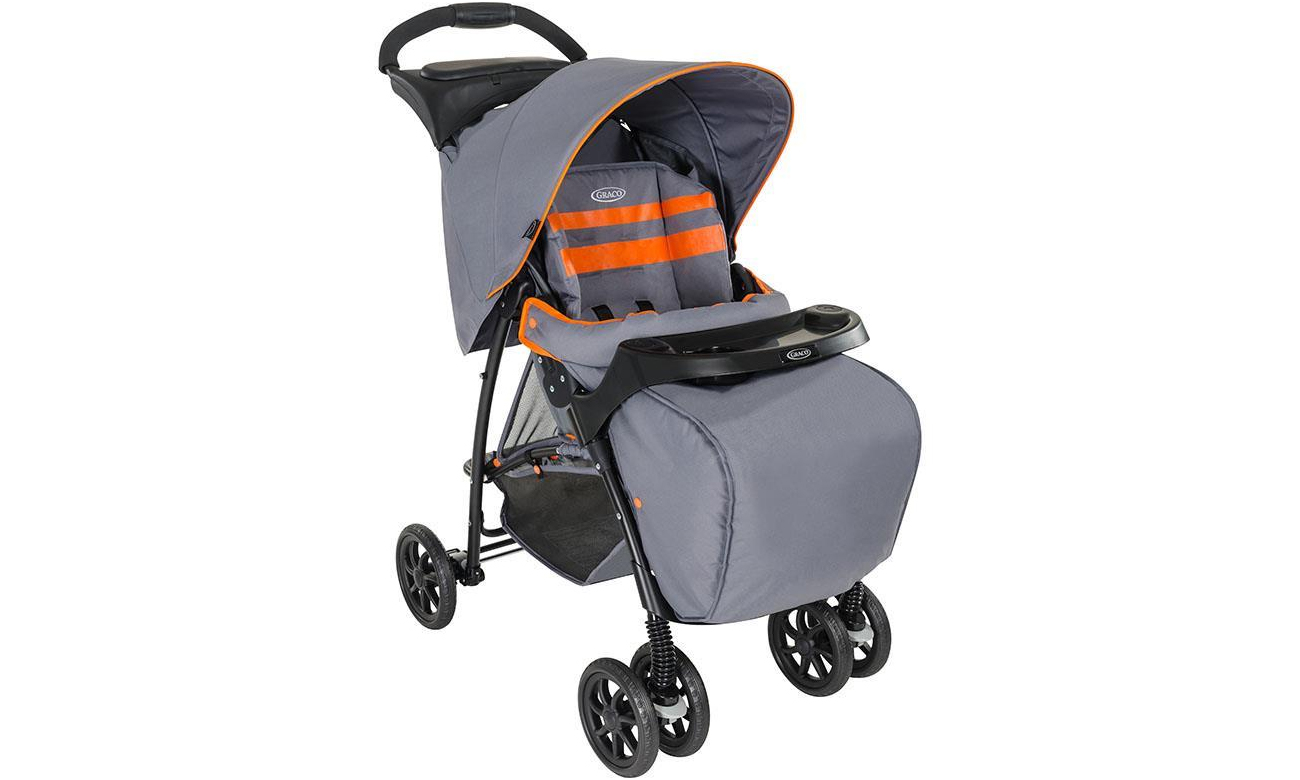 Graco Mirage Plus Neon Grey - Wózek spacerowy - Sklep internetowy - al.to