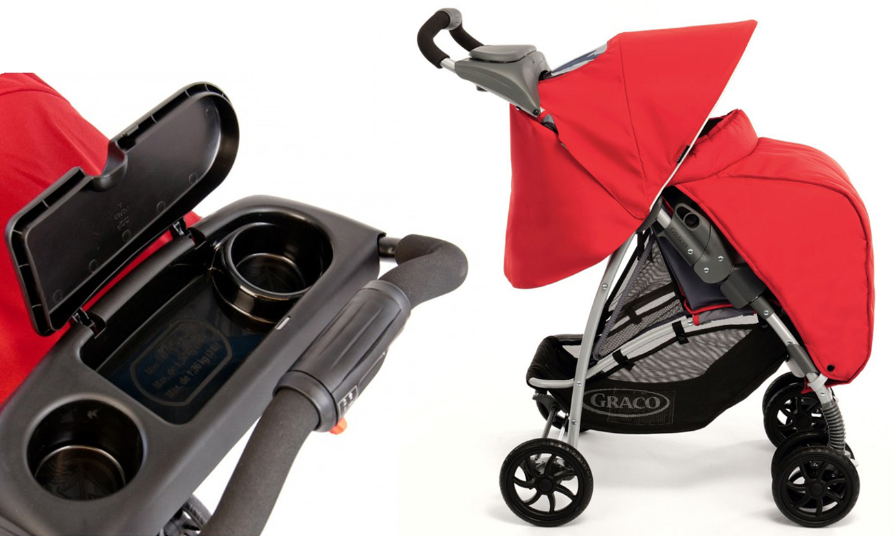 Graco Mirage Plus Tomato - Wózek spacerowy - Sklep internetowy - al.to