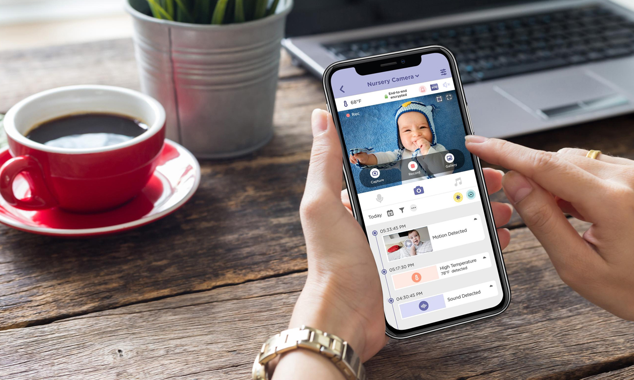 Hubble Connected Inteligentny monitor dziecięcy 5" - Nianie ...