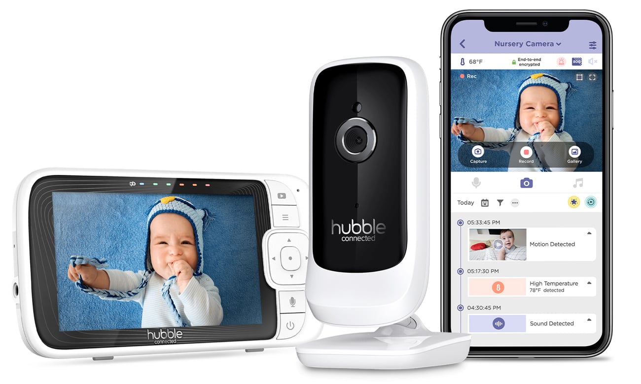 Hubble Connected Inteligentny monitor dziecięcy 5" - Nianie ...