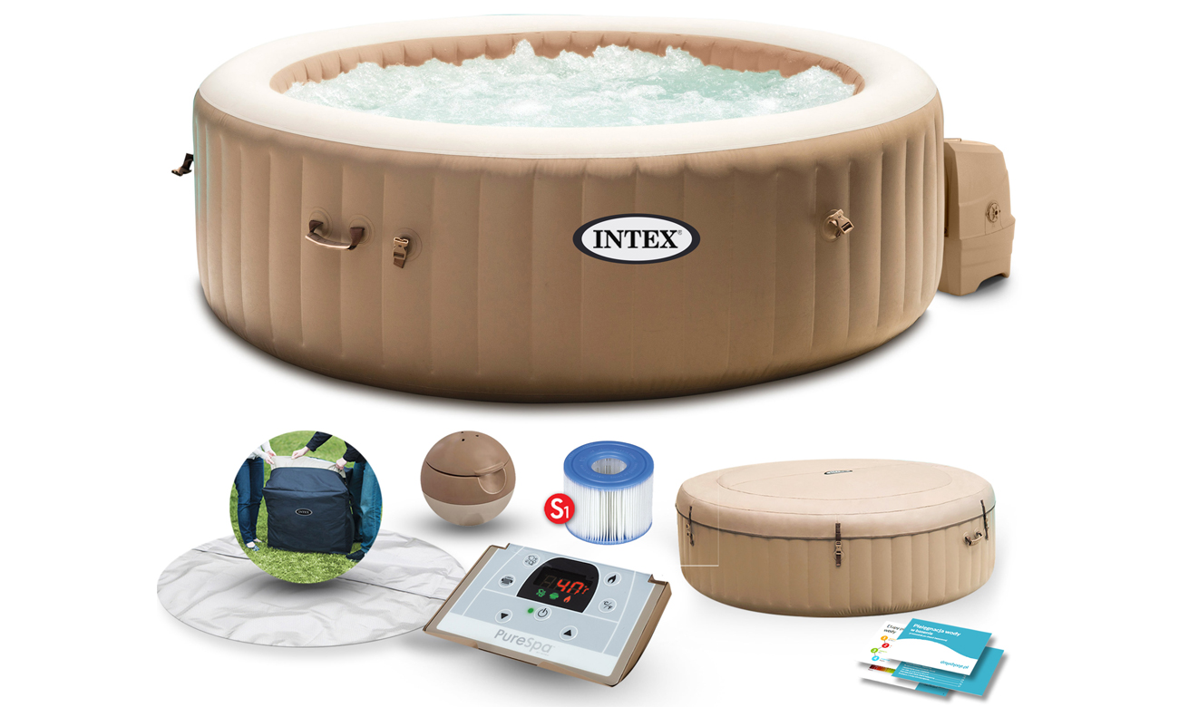 INTEX SPA Jacuzzi z hydromasażem 196 x 71 cm - Sklep internetowy - al.to