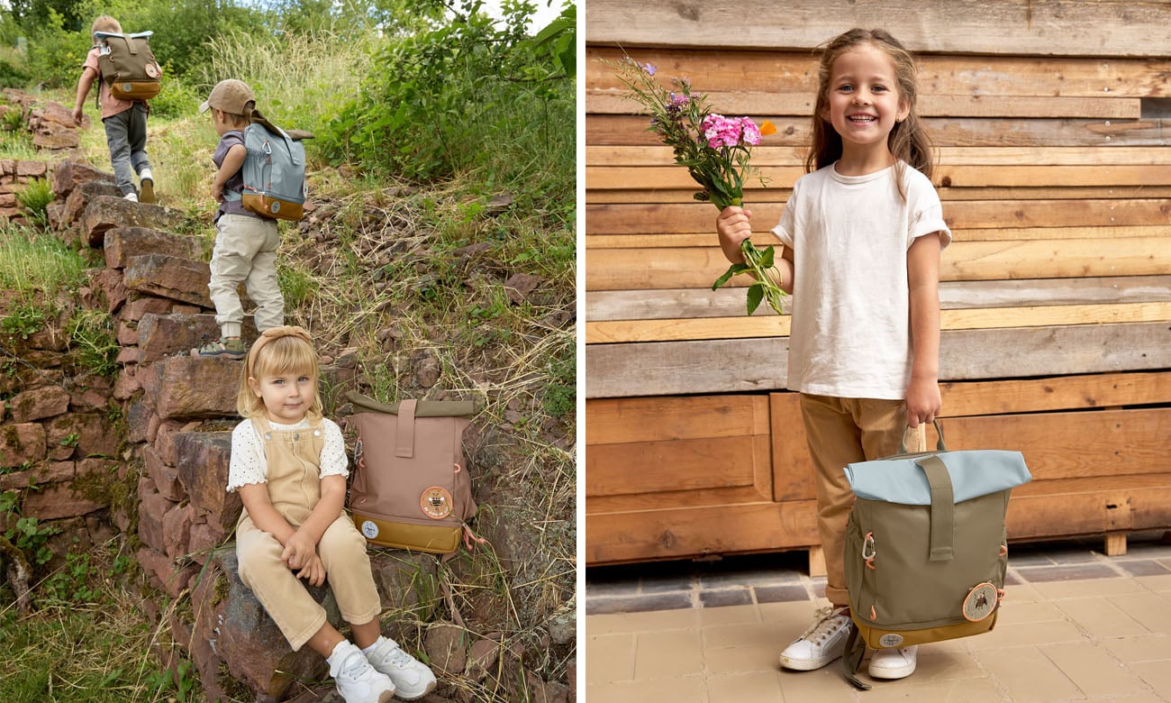 Lassig Mini Rolltop Backpack Nature olive - Sklep internetowy - al.to