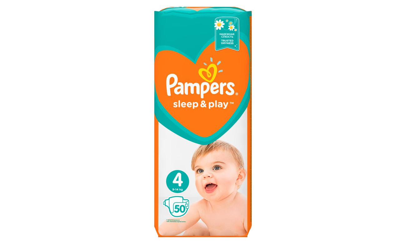 Pampers Sleep&Play 4 Maxi 9-14kg 50szt - Sklep internetowy - al.to