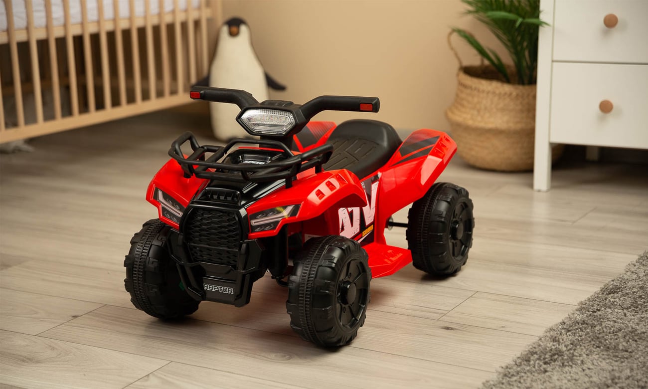 Toyz Quad Mini Raptor Red - Sklep internetowy - al.to