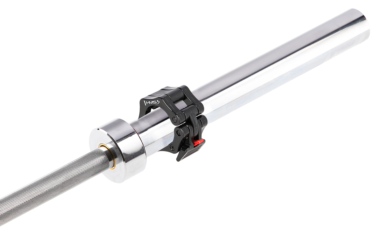 HMS Gryf prosty olimpijski 20 kg/2200mm + Zaciski Lock - Sklep internetowy - al.to