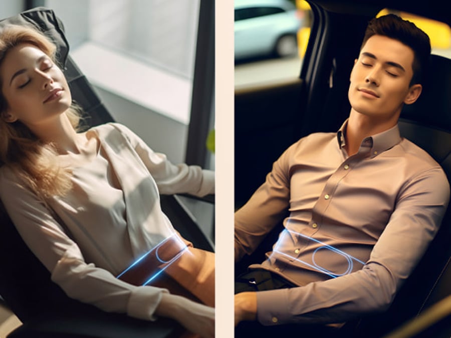 SKG Masażer do pleców i brzucha W7 Pro elektrostymulator Biały - Profesjonalny sprzęt medyczny ...