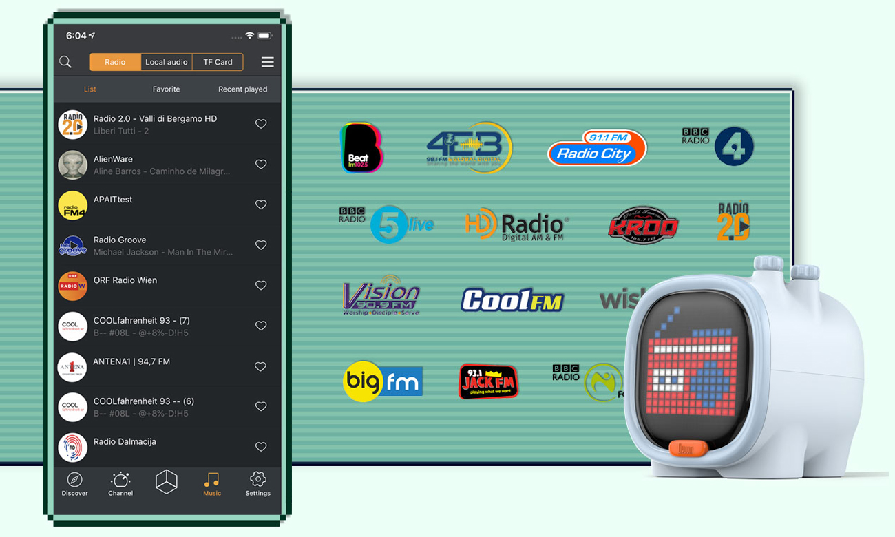 Divoom Timoo Czarny - Głośniki przenośne - Sklep komputerowy - x-kom.pl