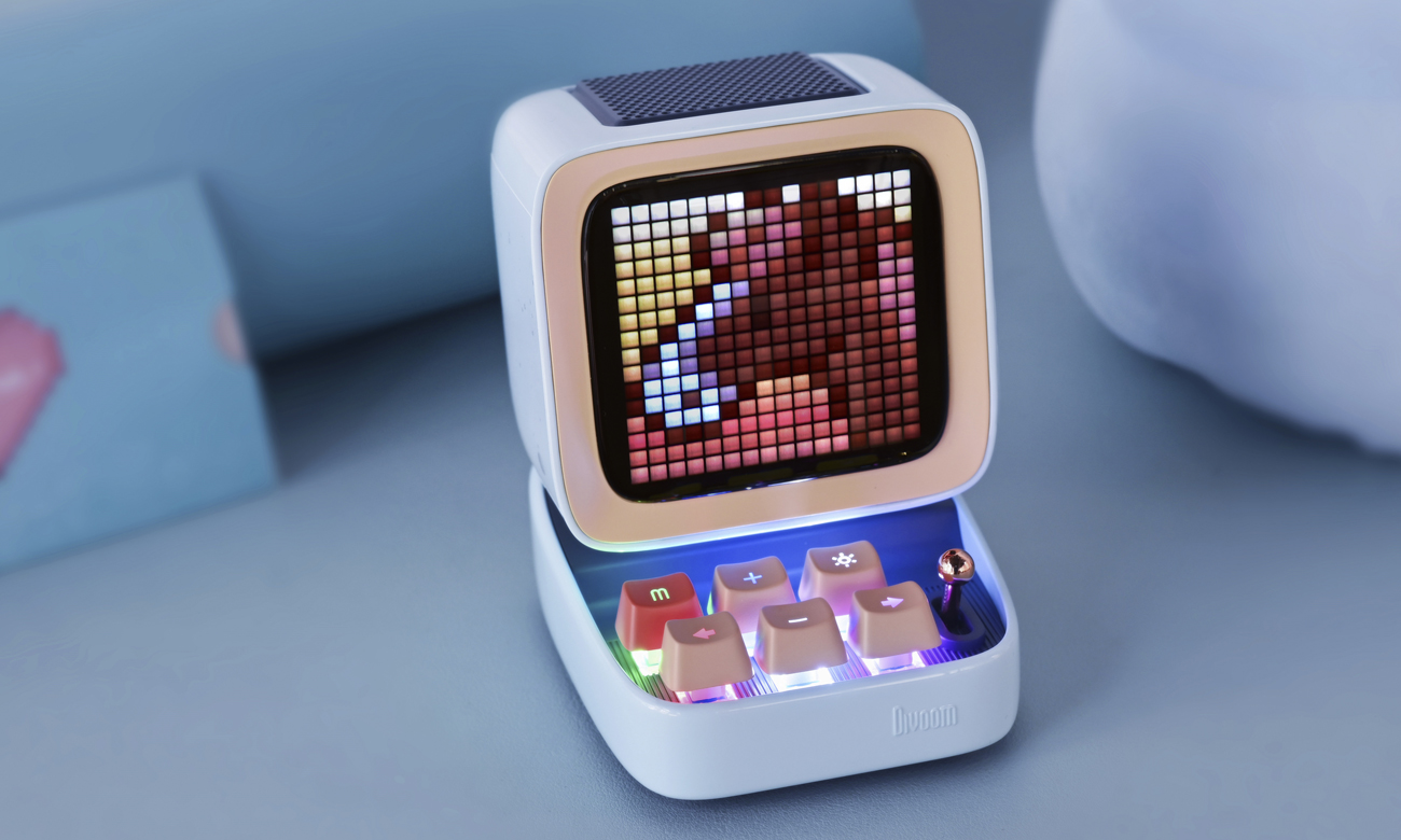 Divoom Ditoo Plus Niebieski - Głośniki przenośne - Sklep komputerowy ...