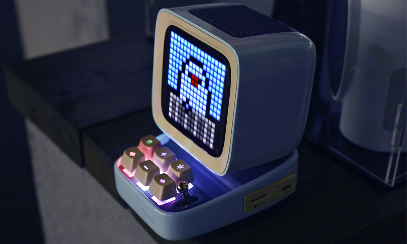 Divoom Ditoo Plus Niebieski - Głośniki przenośne - Sklep komputerowy ...