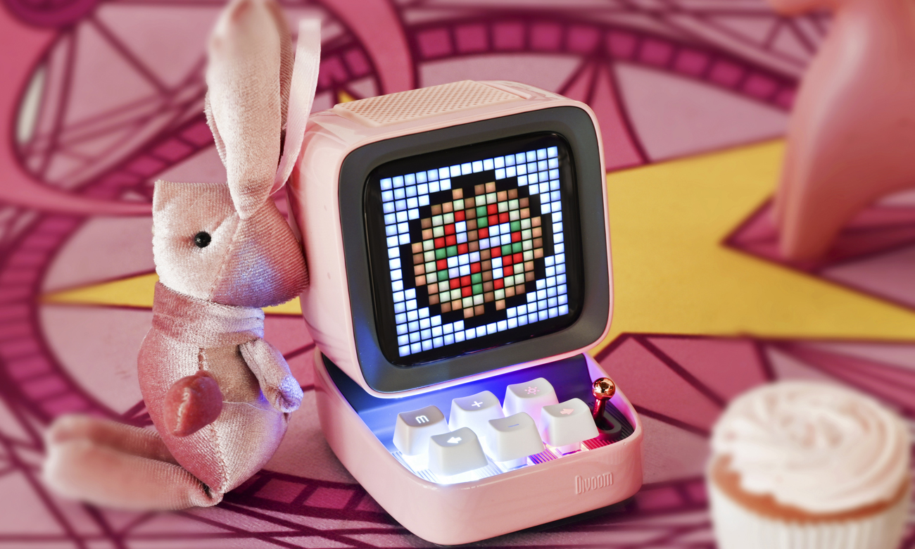 Divoom Ditoo Plus Różowy - Głośniki przenośne - Sklep komputerowy - x ...