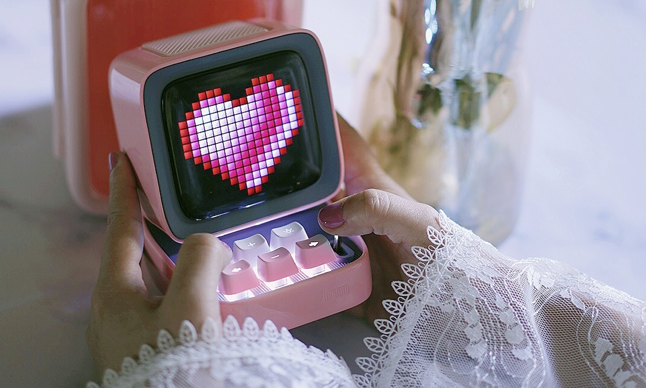 Divoom Ditoo Plus Różowy - Głośniki przenośne - Sklep komputerowy - x ...