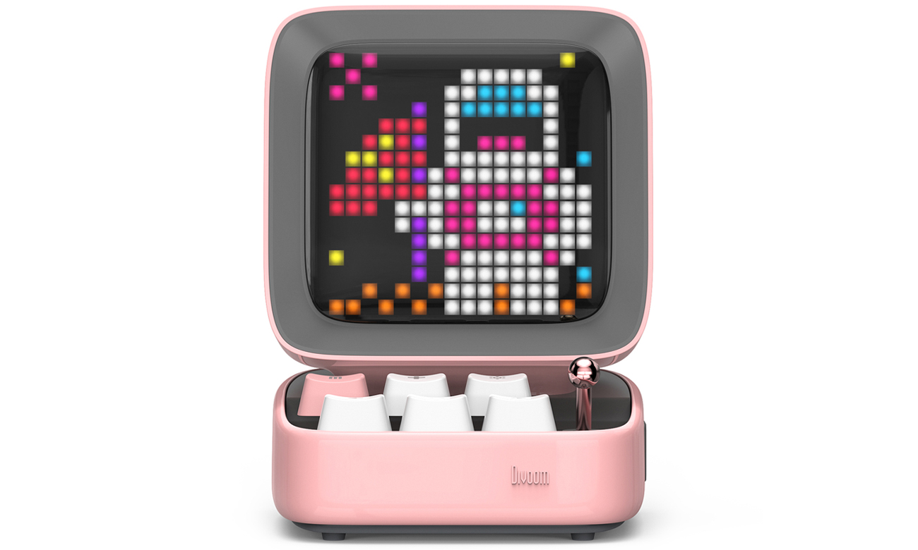 Divoom Ditoo Plus Różowy - Głośniki przenośne - Sklep komputerowy - x ...