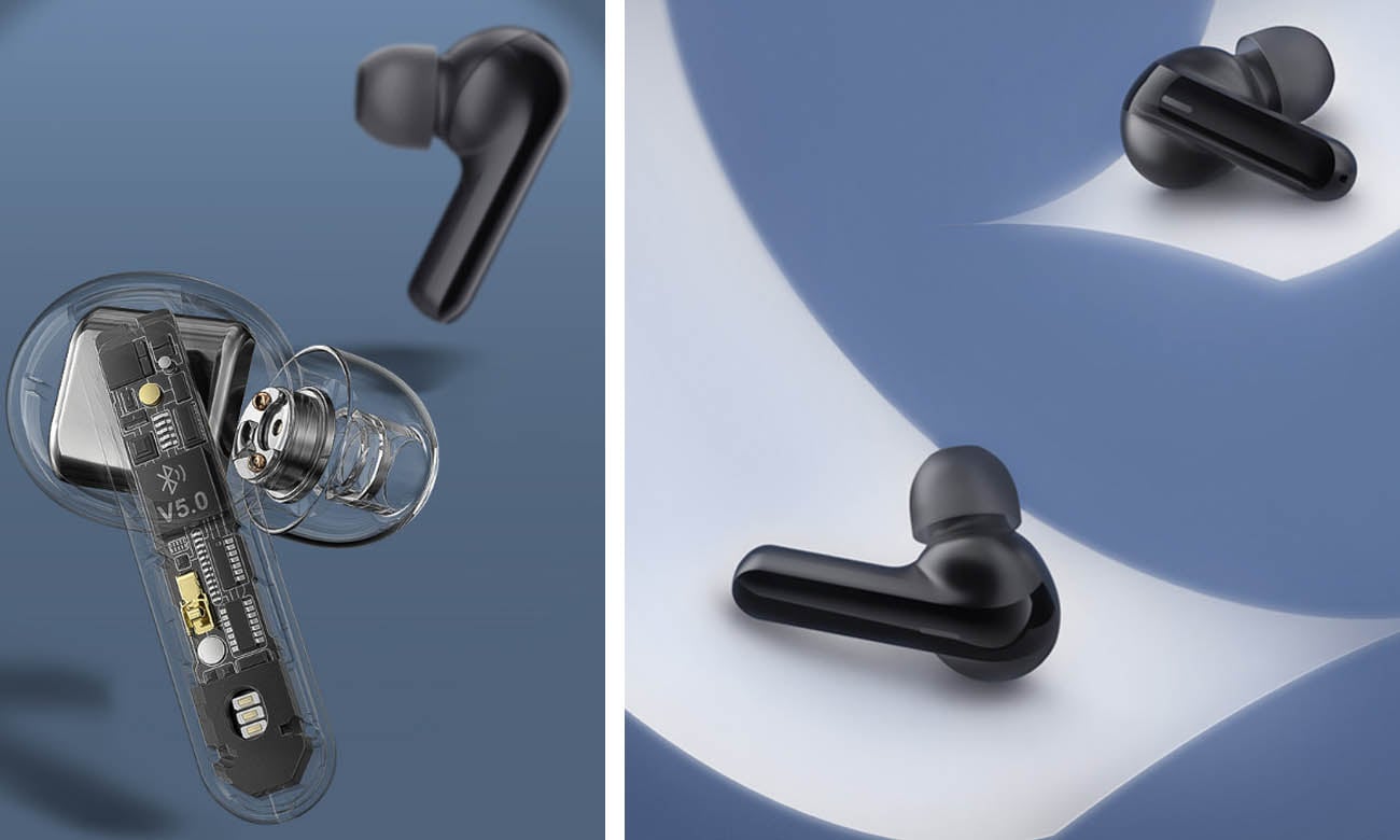 Haylou GT3 Pro Czarne - Słuchawki bezprzewodowe - Sklep internetowy - al.to