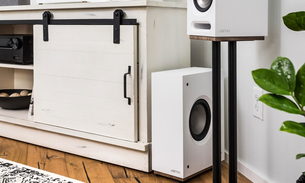 Jamo S808 SUB White - Subwoofer - najlepsze ceny, tysiące opinii w x-kom.pl