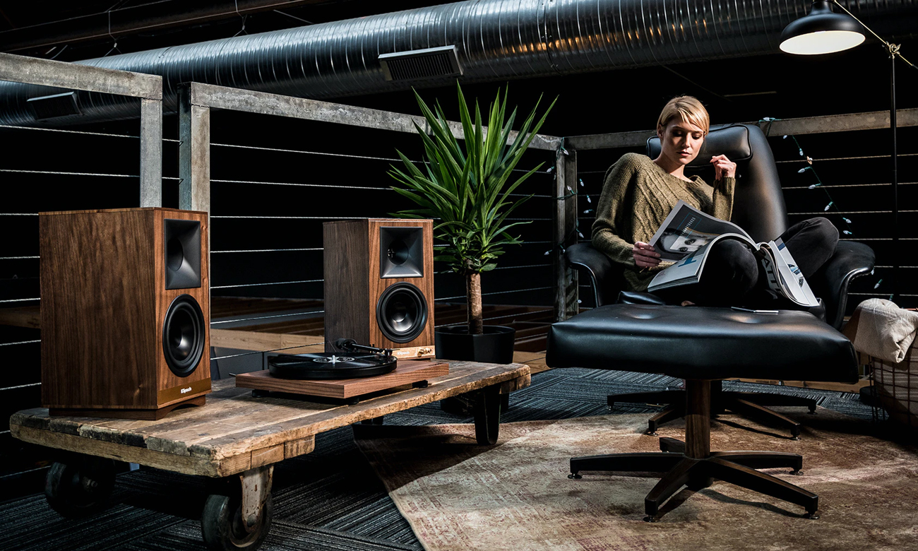 Klipsch The Sixes Orzech para - Kolumny stereo - Sklep internetowy - al.to