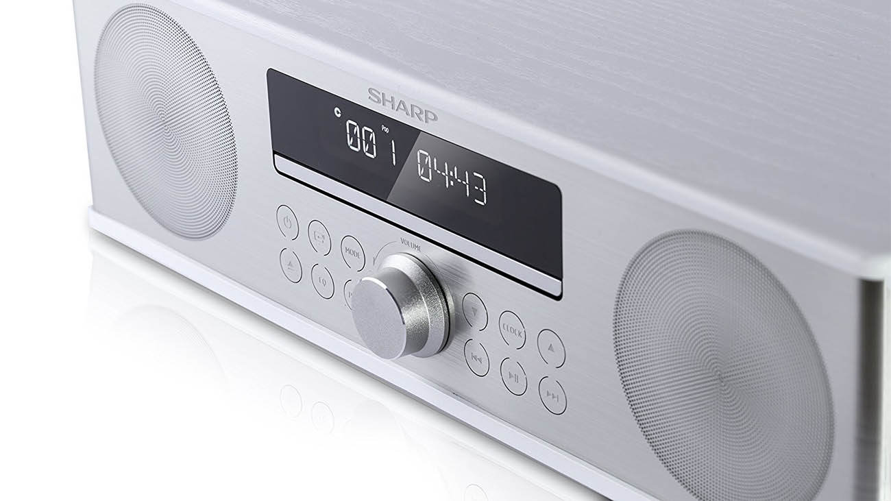 Sharp XL-B715D Biała - Wieże stereo - Sklep komputerowy - x-kom.pl