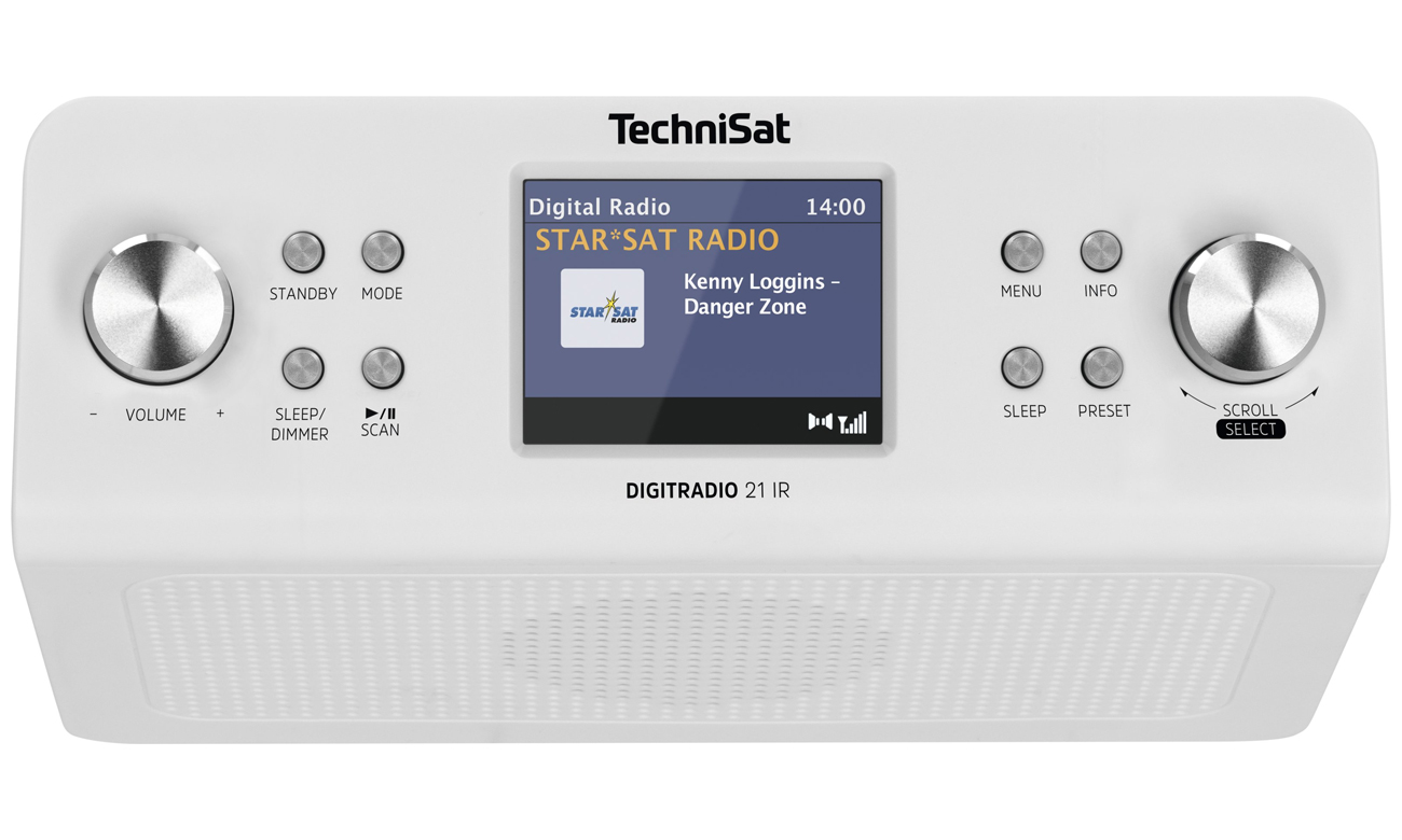 TechniSat DIGITRADIO 21 IR Białe - Radio internetowe - najlepsze ceny ...