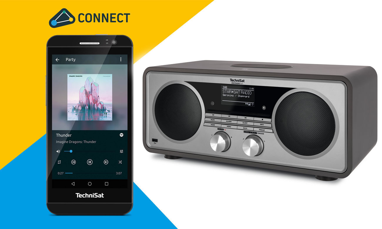 TechniSat DIGITRADIO 601 Czarne - Radio internetowe - najlepsze ceny ...