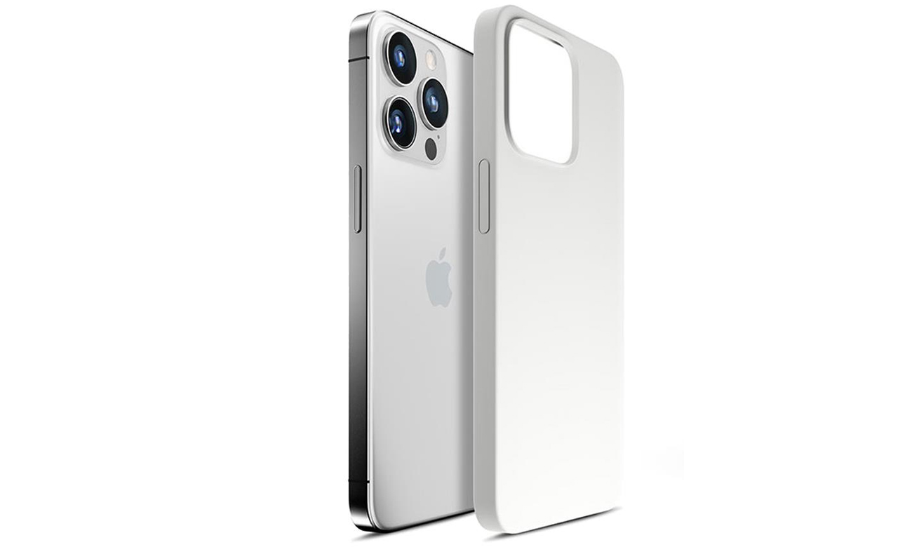 3mk Hardy Silicone MagCase do iPhone 15 Pro Silver-White - Etui i ...