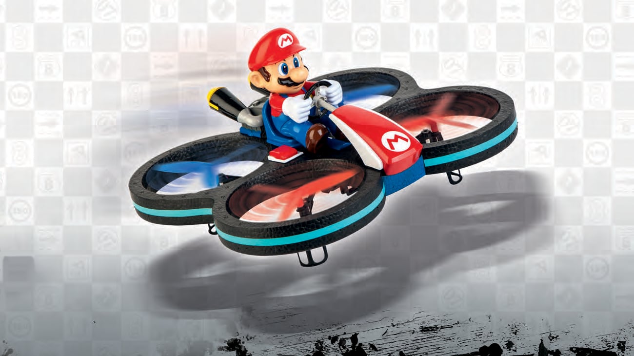 Carrera Nintendo Quadrocopter Mario-Copter - Zabawki zdalnie sterowane ...