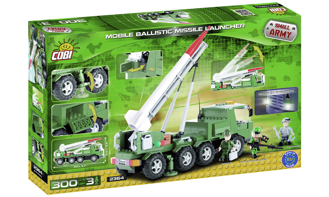 Cobi Small Army Mobilna Wyrzutnia Rakiet Balistycznych - Klocki dla ...