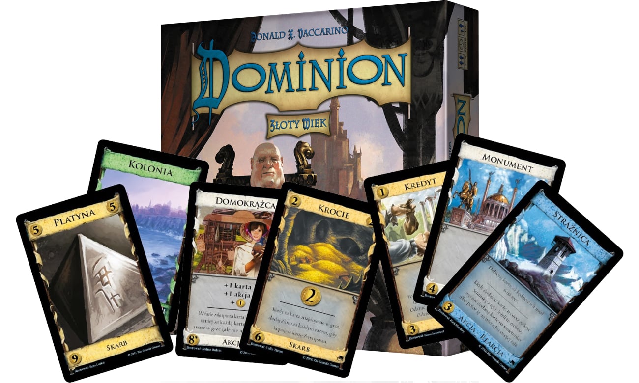 Games Factory Dominion: Złoty Wiek - Gra karciana - Sklep internetowy ...