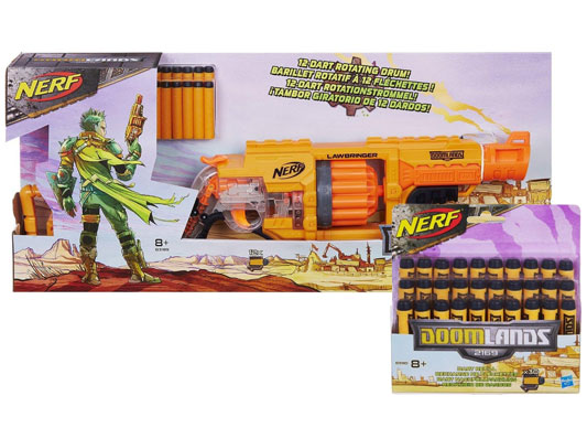 NERF N-Strike Doomlands Lawbringer - Zabawki militarne - Sklep ...