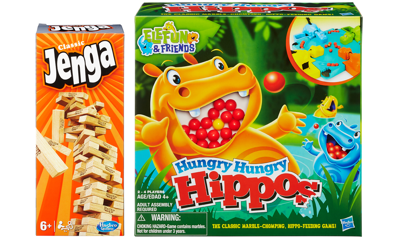 Hasbro Jenga + Głodne Hipcie - Gry zręcznościowe - Sklep internetowy ...