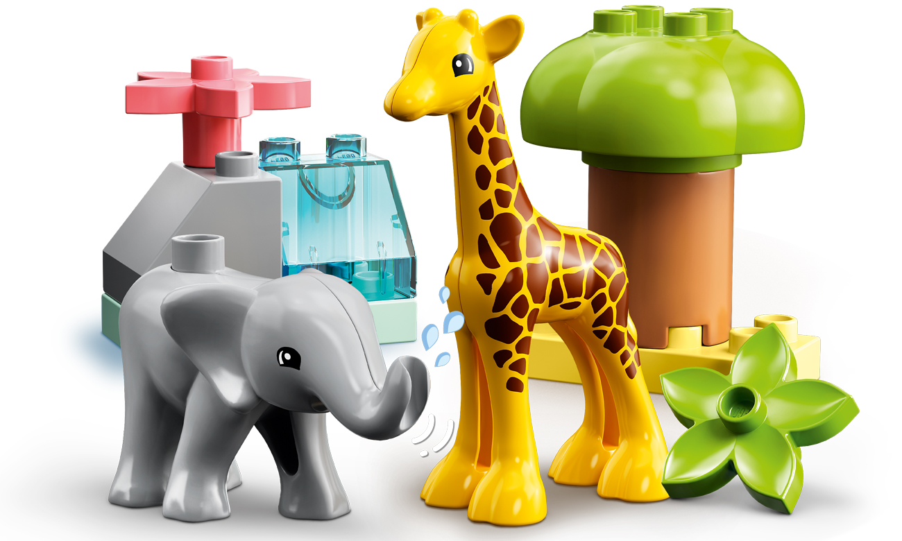LEGO DUPLO 10971 Dzikie zwierzęta Afryki - Klocki LEGO® - Sklep ...