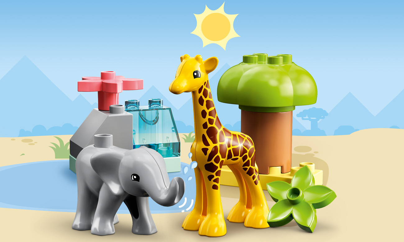 LEGO DUPLO 10971 Dzikie zwierzęta Afryki - Klocki LEGO® - Sklep ...