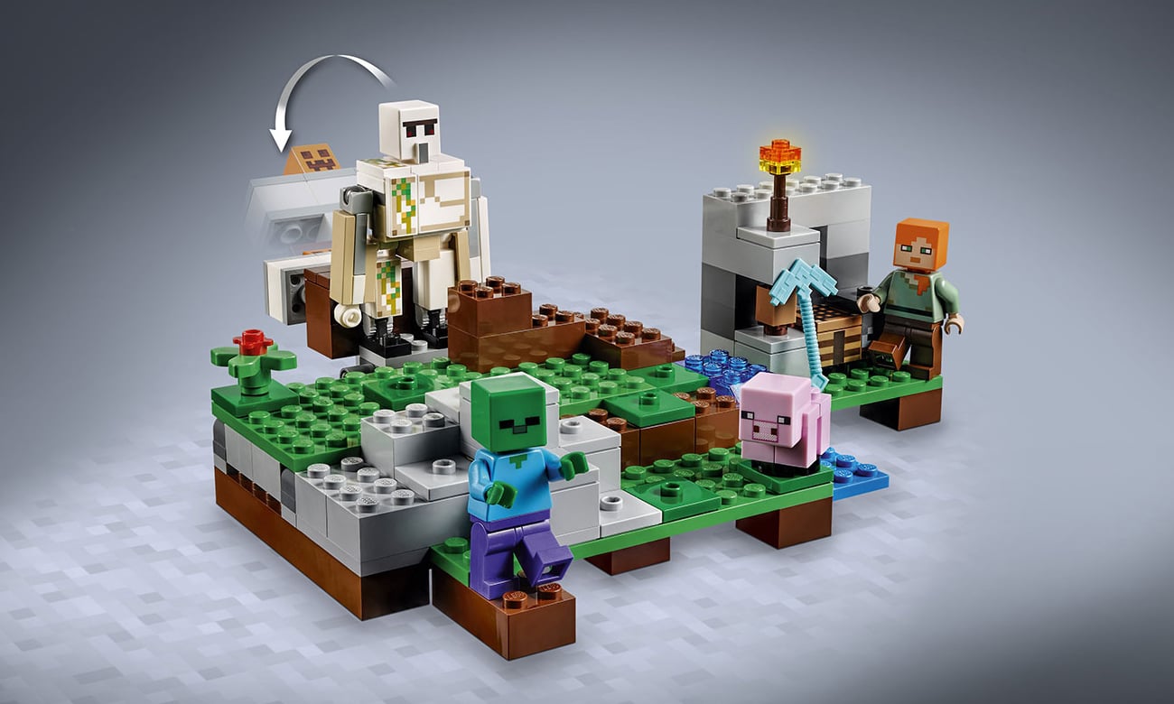 LEGO Minecraft Żelazny Golem - Klocki LEGO® - Sklep internetowy - al.to
