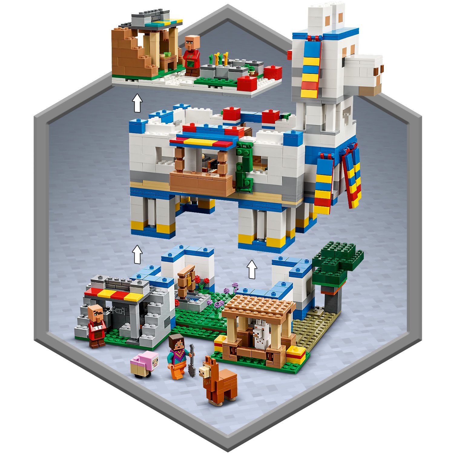 LEGO Minecraft 21188 Wioska lamy - Klocki LEGO® - Sklep internetowy - al.to