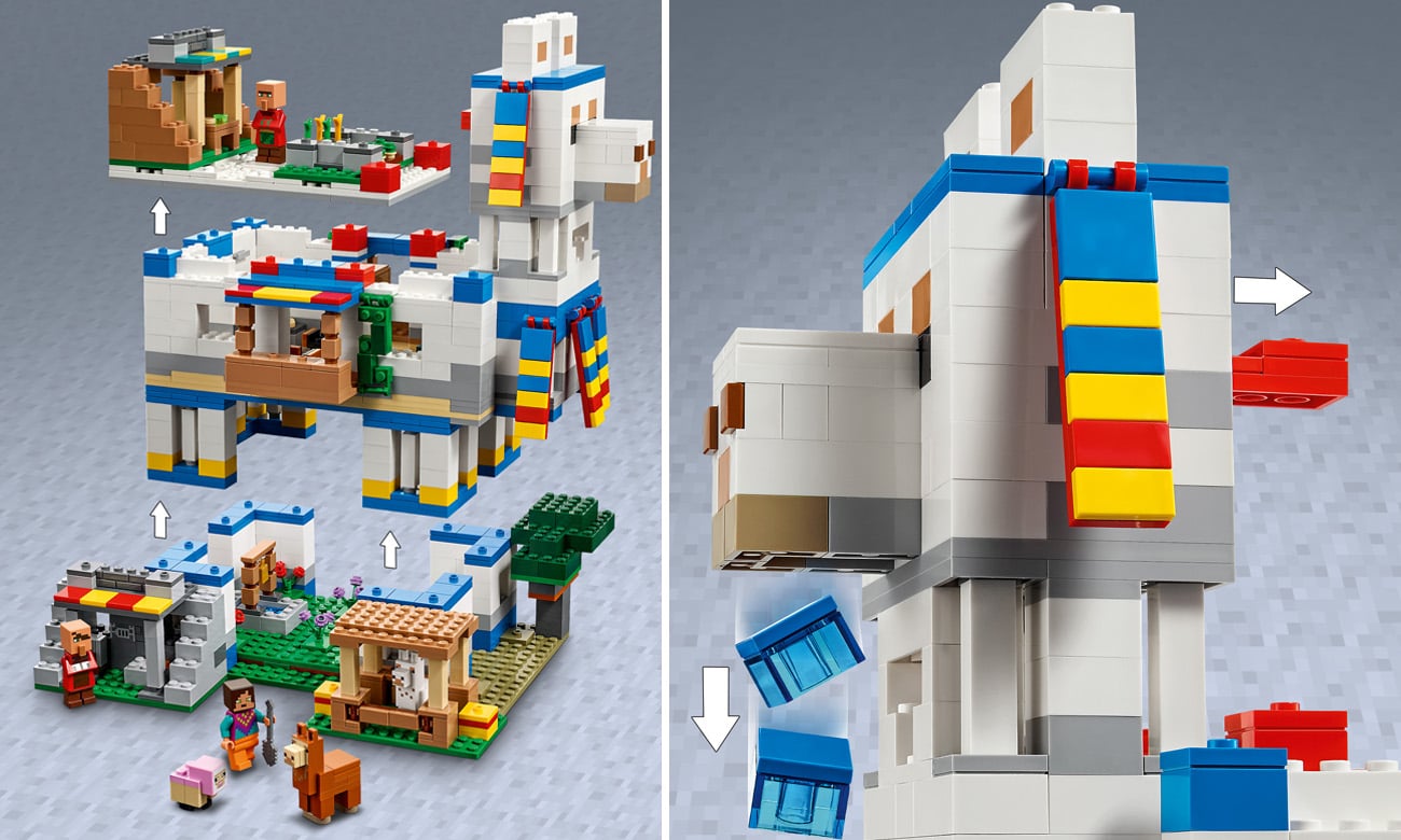 LEGO Minecraft 21188 Wioska lamy - Klocki LEGO® - Sklep internetowy - al.to