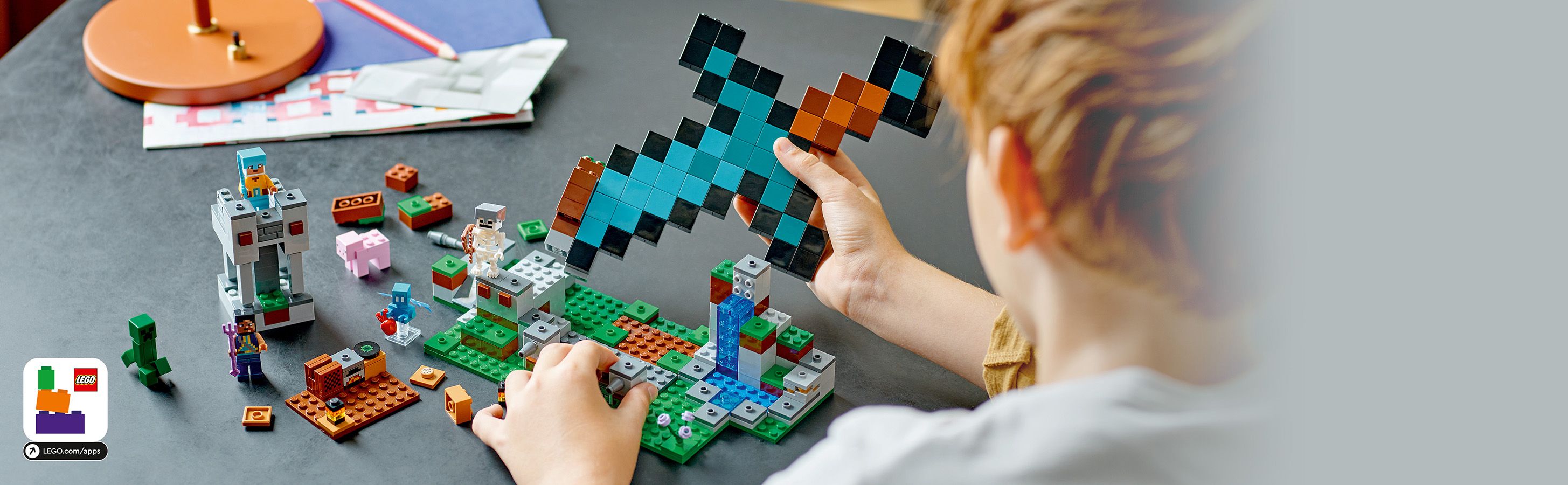 LEGO Minecraft 21244 Bastion miecza - Klocki LEGO® - Sklep internetowy ...