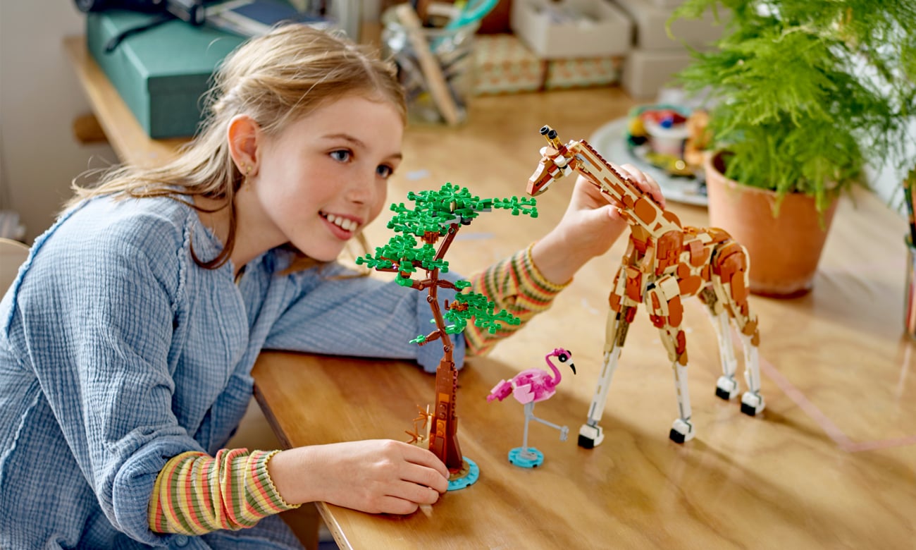 LEGO Creator 3 w 1 Dzikie zwierzęta z safari 31150 - Klocki LEGO ...