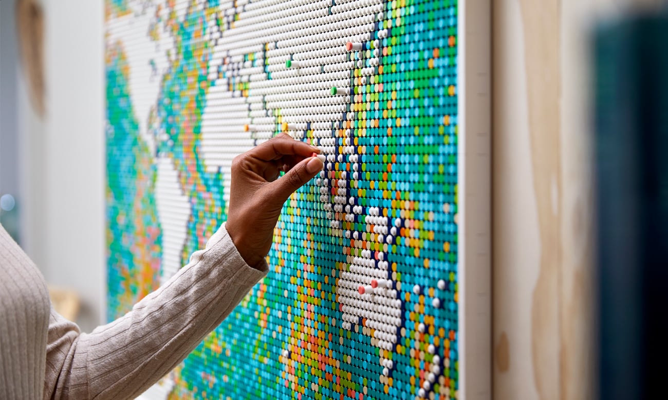 LEGO ART 31203 Mapa świata - Klocki LEGO® - Sklep komputerowy - x-kom.pl