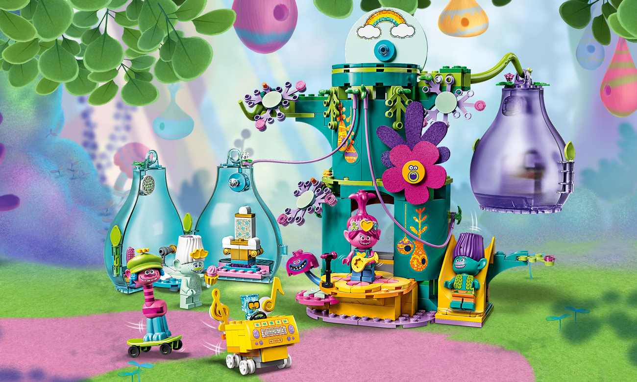 LEGO Trolls 41255 Przyjęcie w popowej wiosce - Klocki LEGO® - Sklep ...