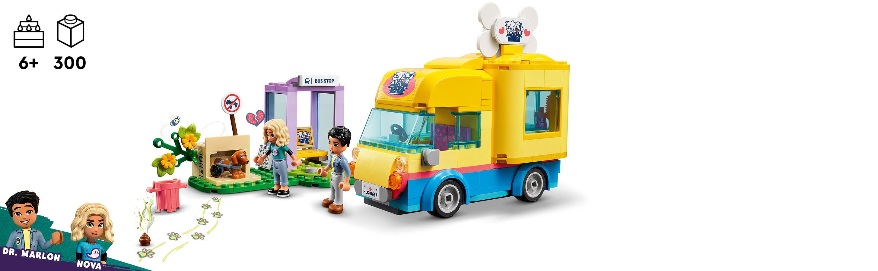 LEGO Friends 41741 Furgonetka ratunkowa dla psów - Klocki LEGO® - Sklep ...
