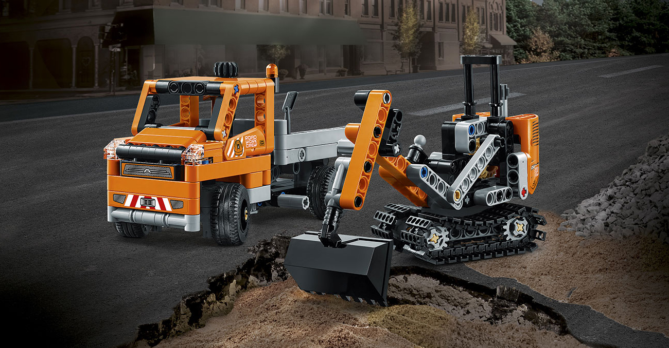LEGO Technic Ekipa robót drogowych - Klocki LEGO® - Sklep internetowy ...