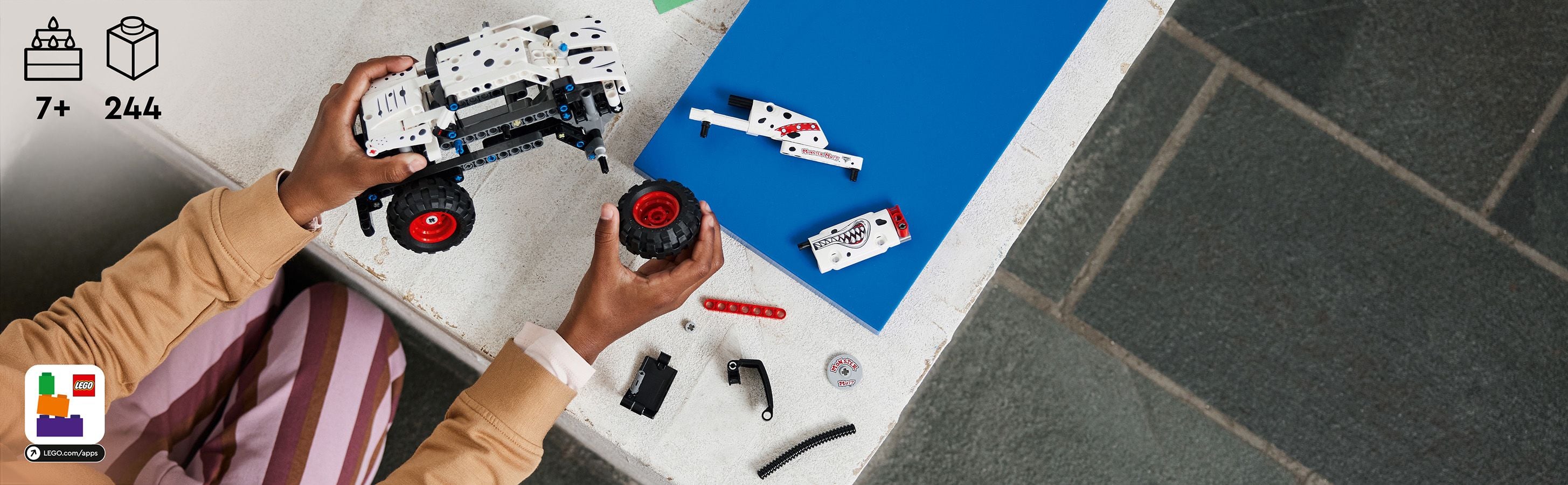 LEGO Technic 42150 Monster Jam™ Monster Mutt™ Dalmatian - Klocki LEGO ...