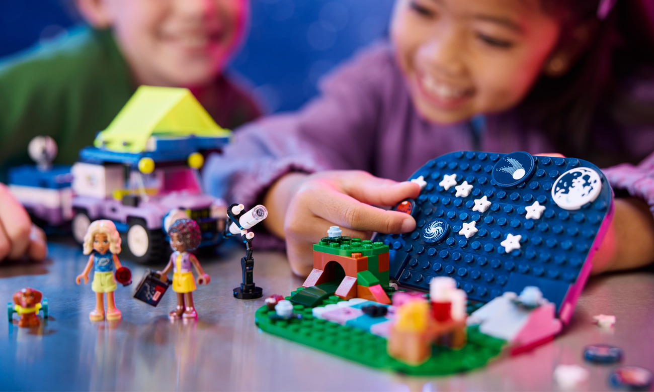 LEGO Friends 42603 Kamper z mobilnym obserwatorium gwiazd - Klocki LEGO ...