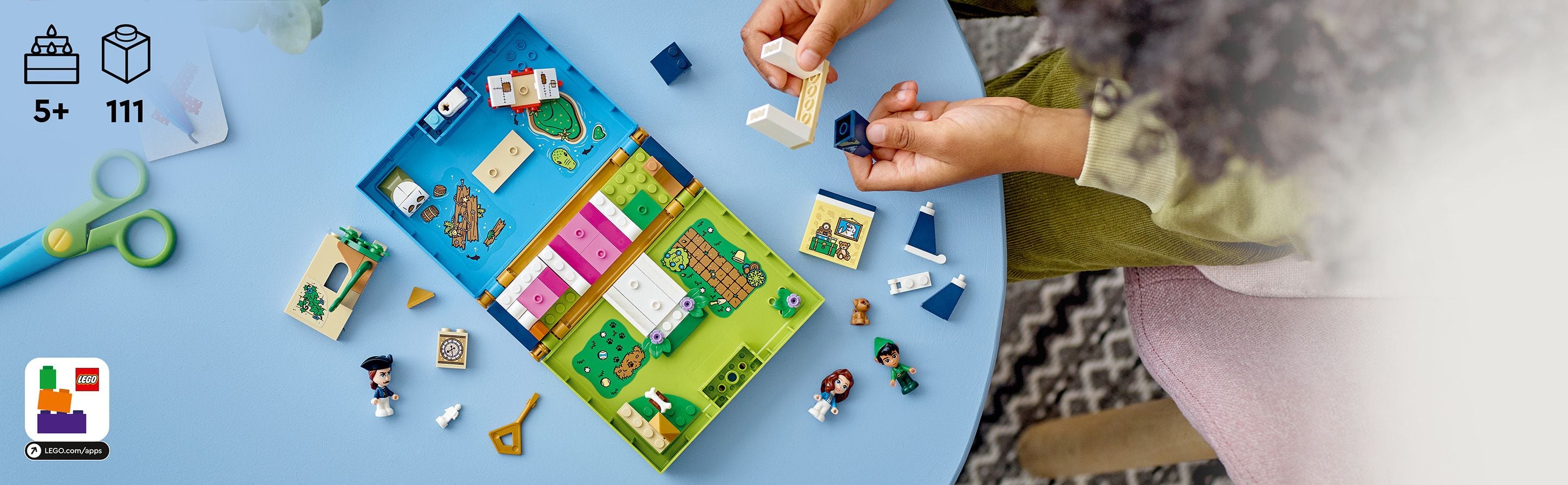 LEGO Disney 43220 Książka z przygodami Piotrusia Pana i Wendy - Klocki ...